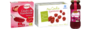 Crémet d'Anjou au coulis de framboises au Companion
